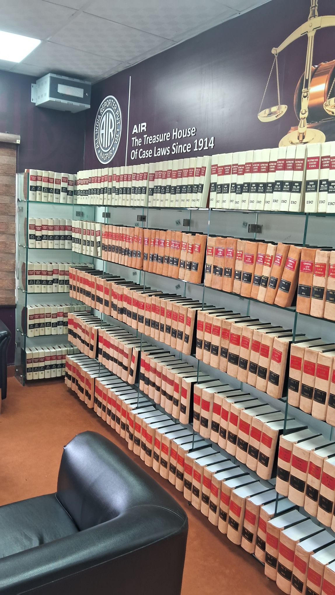 AIR Law library at District Courts Complex, Janipur Jammu – THE OPEN VIEW