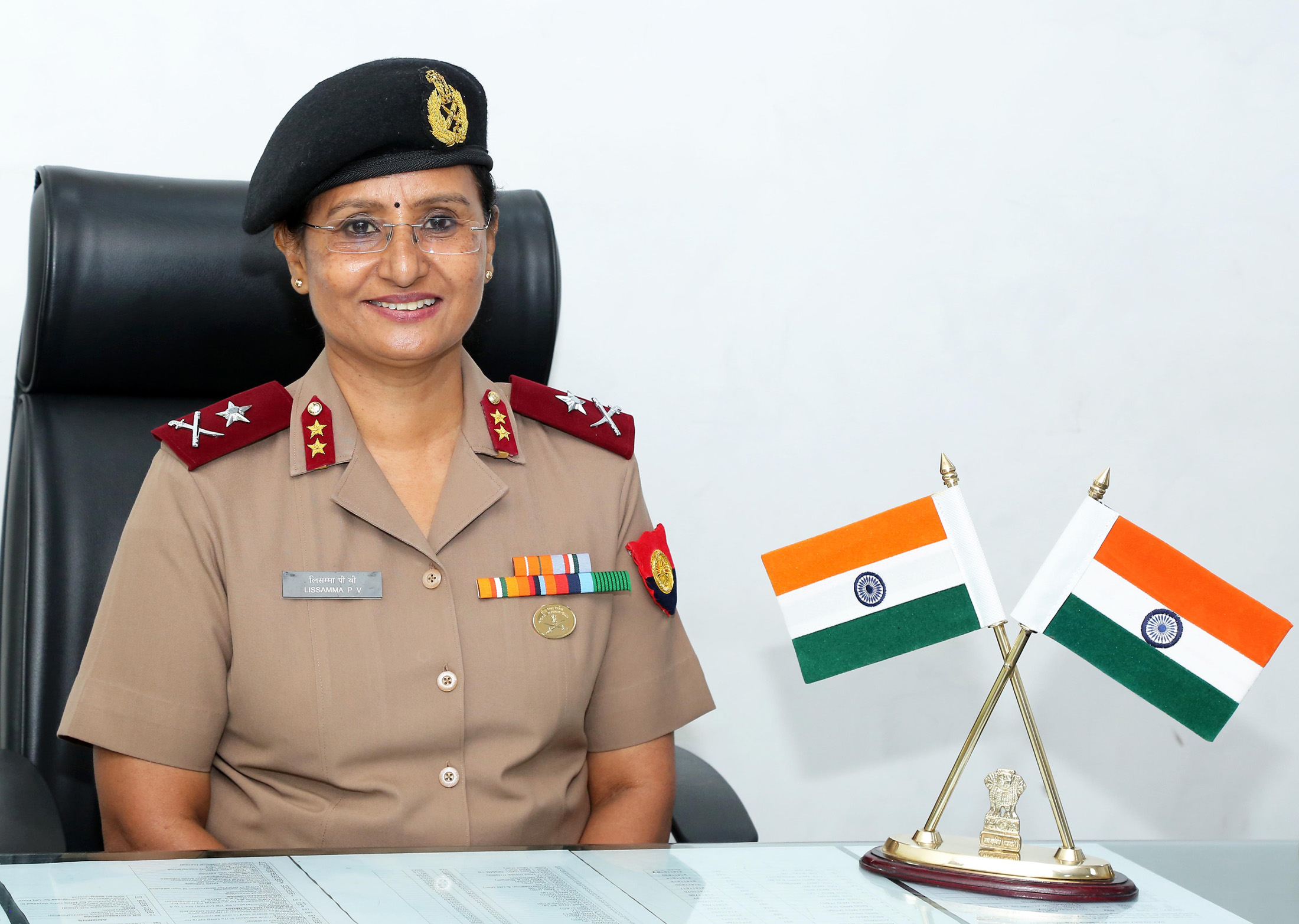 Maj Gen Lisamma PV assumes the appointment of ADG, MNS – THE OPEN VIEW